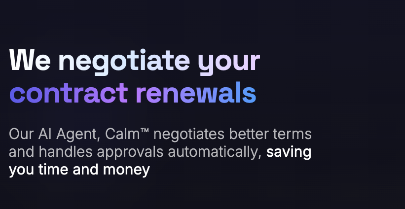 We negotiate your contract renewals | AllCaps